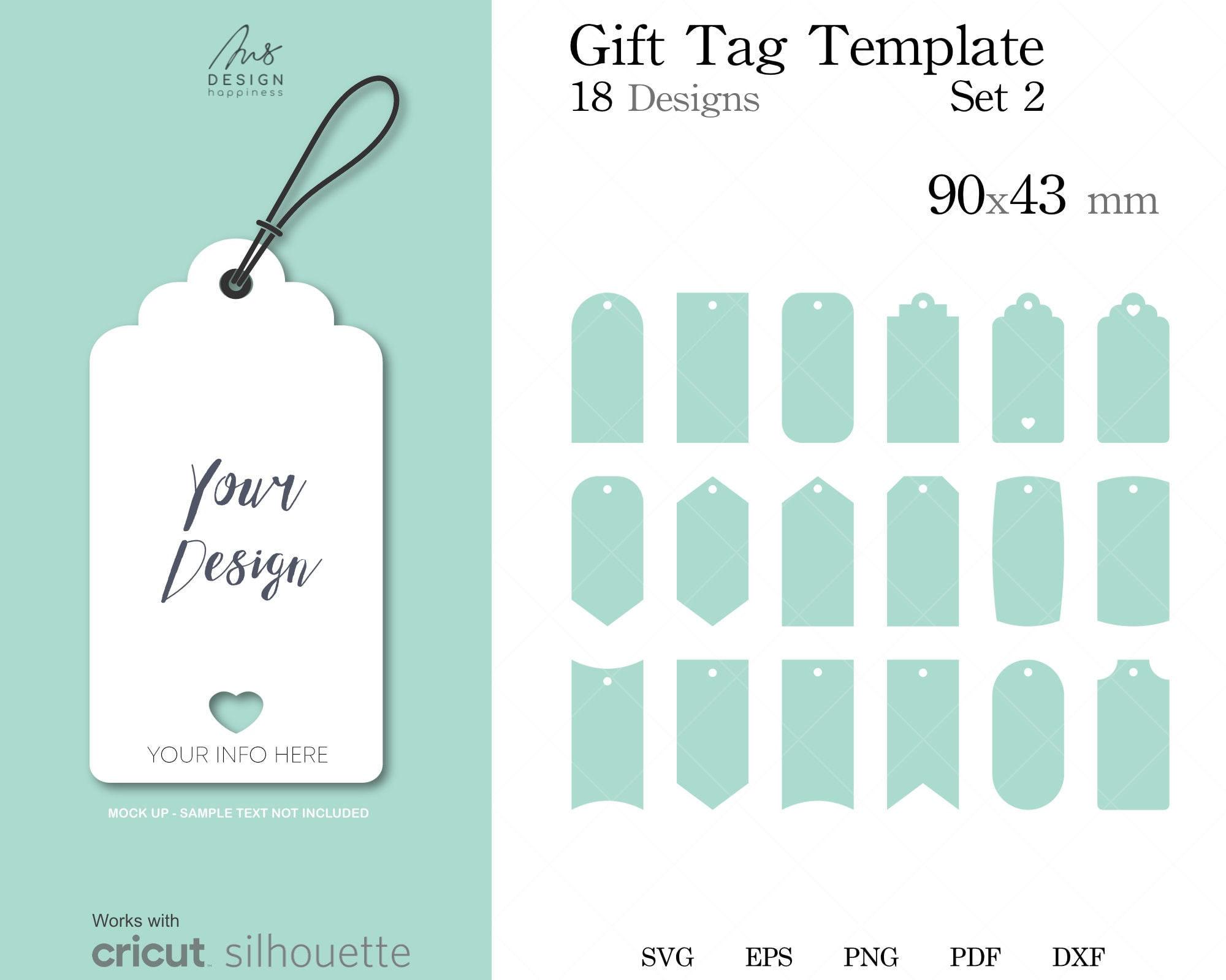 Gift Tag Design Template