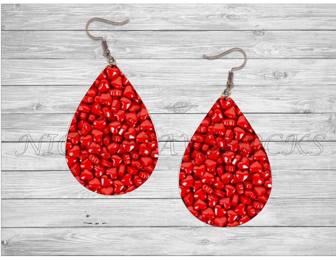 Sublimation Earring Template, Instant Download, Digital Download, PNG ...