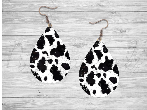 Printable Teardrop Cricut Instant Download Earring Blanks Design
