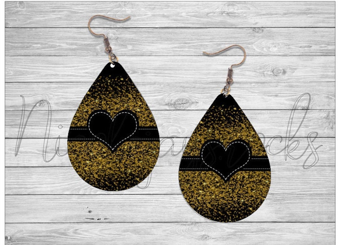 Sublimation PNG Earring Template, Instant Download, Digital Download ...