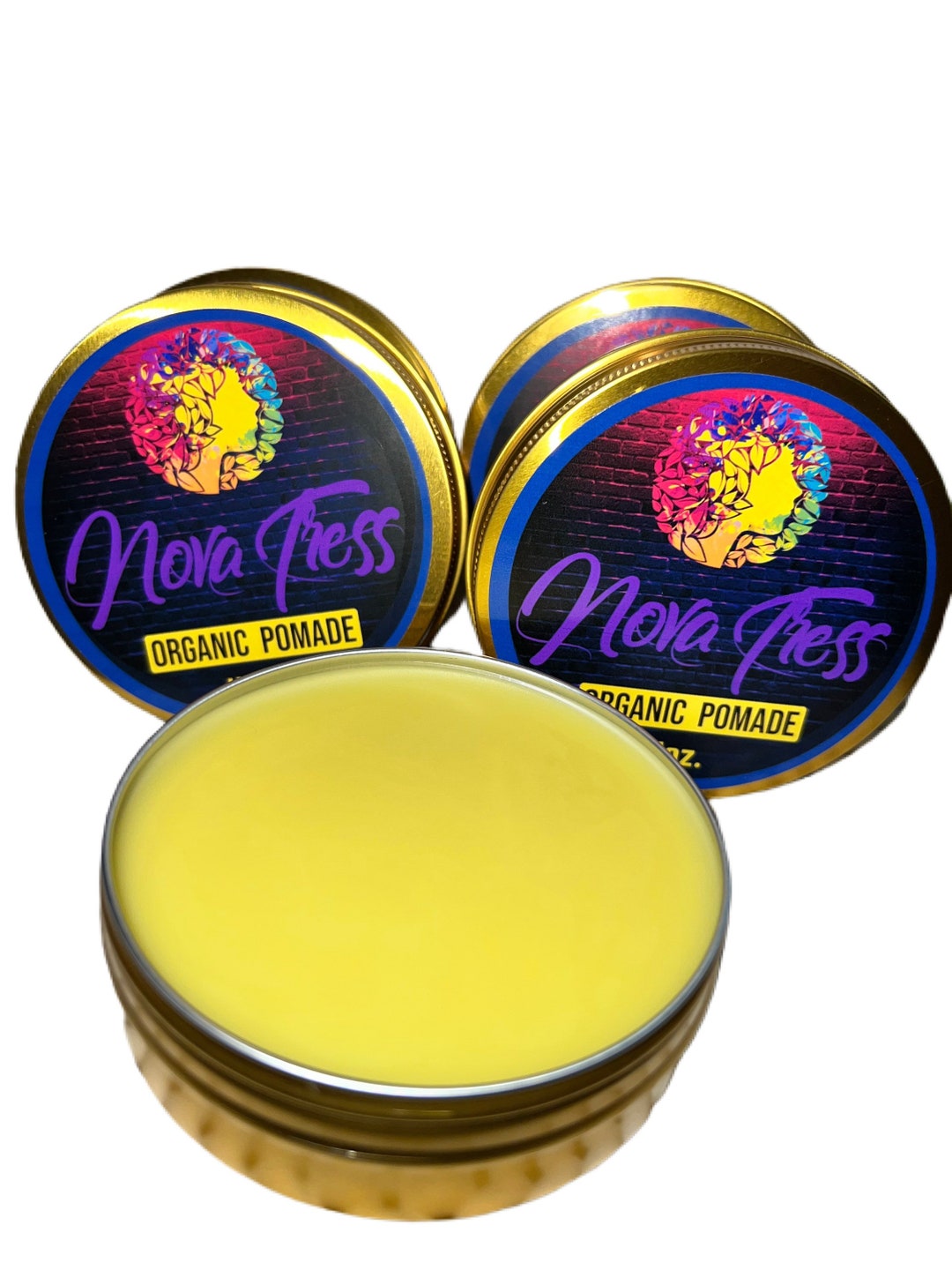 Organic Pomade, Natural Pomade, Organic Hair Styling, Hair Care - Etsy