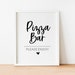 Pizza Bar Food Sign for Modern Minimalist Wedding Shower, Bridal Shower ...
