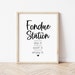 Fondue Station Sign for Modern Minimalist Party, Chocolate Fountain ...