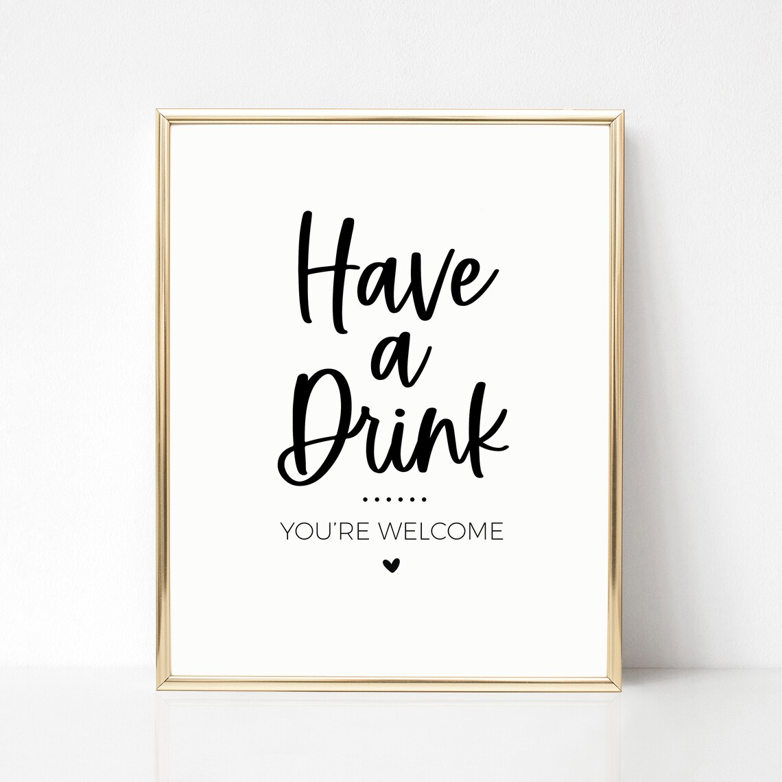 Funny Bar Sign for Modern Minimalist Graduation Party, Birthday Party ...