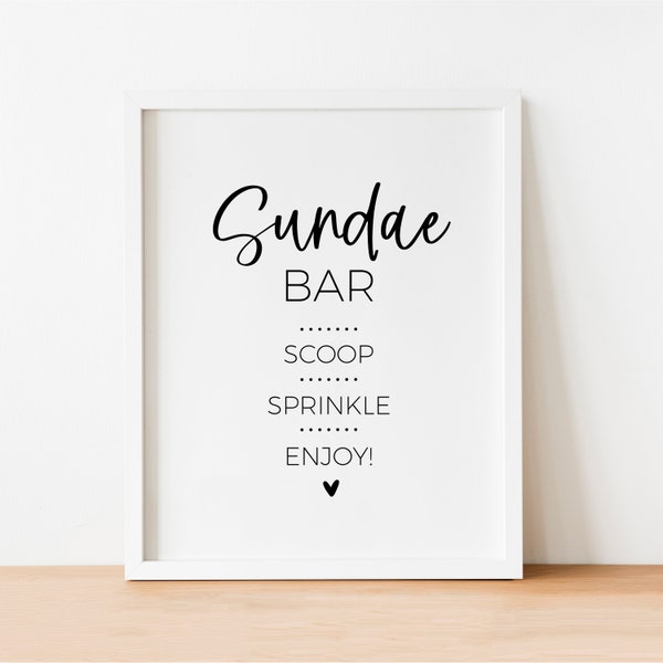 Sundae Bar - Etsy