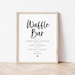 Bagel Bar Sign, Brunch and Bubbly, Breakfast Sign, Modern Bridal Brunch ...
