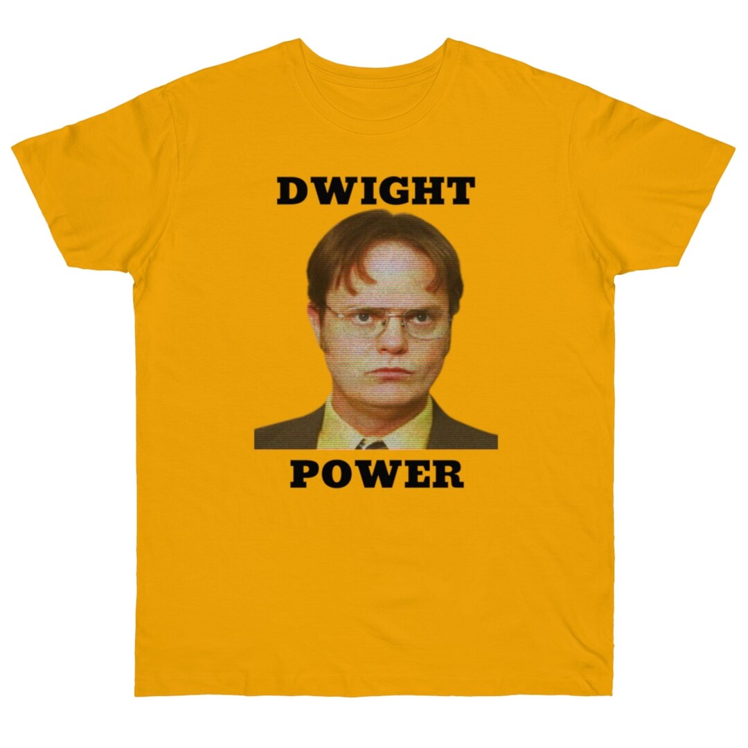 The Office Dwight Power Tee - Etsy