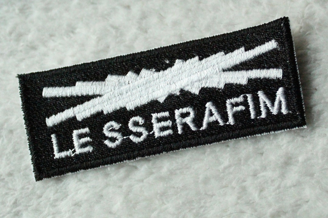 Lesserefim Logo Embroidered Patch - Etsy