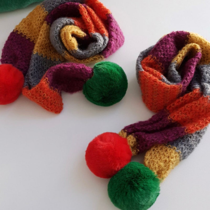 Knitted Muffler - Etsy