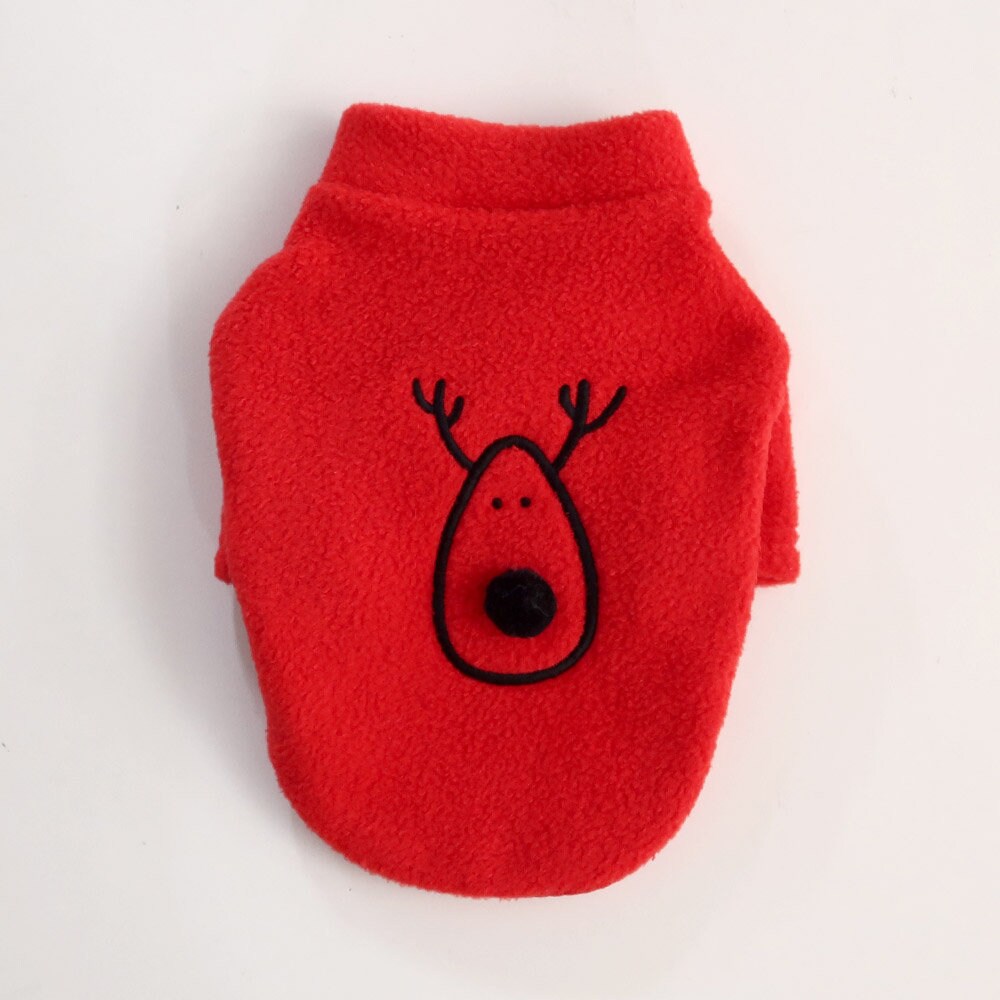 Rudolf Sweatshirt, XS-XL, Dog-sweatshirt, Christmas Costume Dog ...