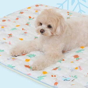 Vegan Summer Cooling Mat, Vegan Rayon Silk, Non Slip Mat, Dog Mat, Dog ...