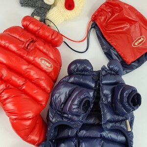 Water Resistant Puffer Overall, S-2XL, Pet Puffer, Dog Jumpsuit, Pet ...