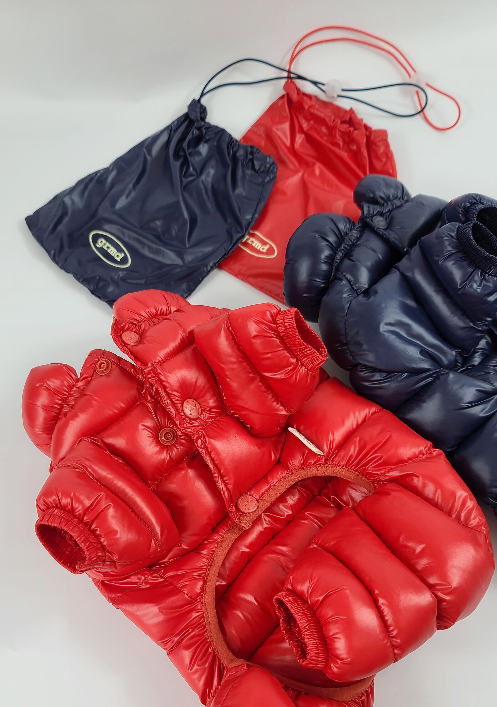 Water Resistant Puffer Overall, S-2XL, Pet Puffer, Dog Jumpsuit, Pet ...