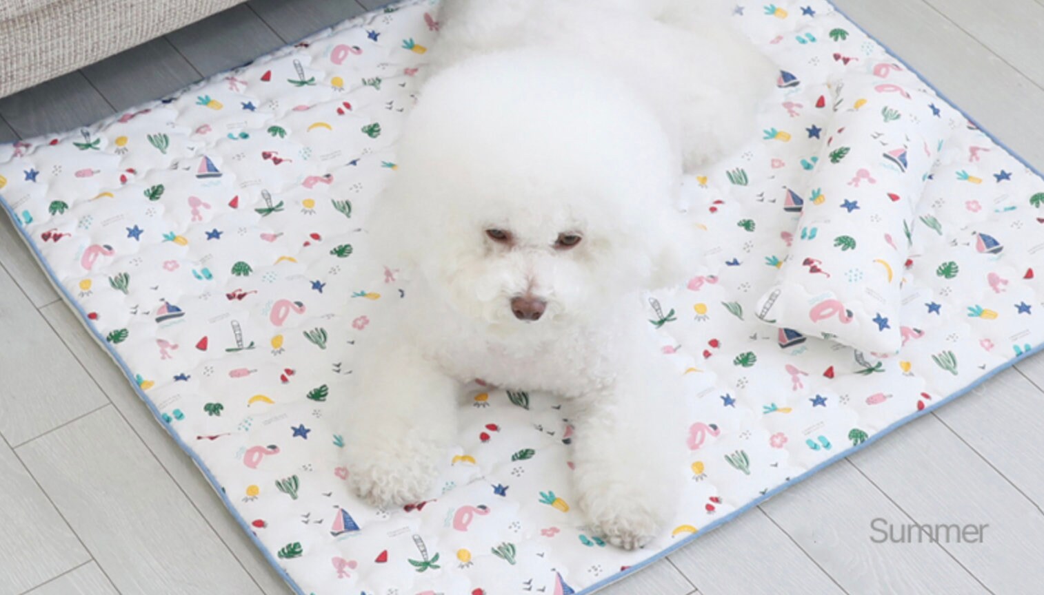 Vegan Summer Cooling Mat, Vegan Rayon Silk, Non Slip Mat, Dog Mat, Dog ...