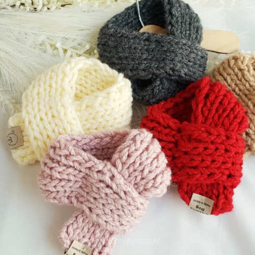 Knitted Muffler SL Dog Cape Pet Neckwear Dog Neck Warmer - Etsy
