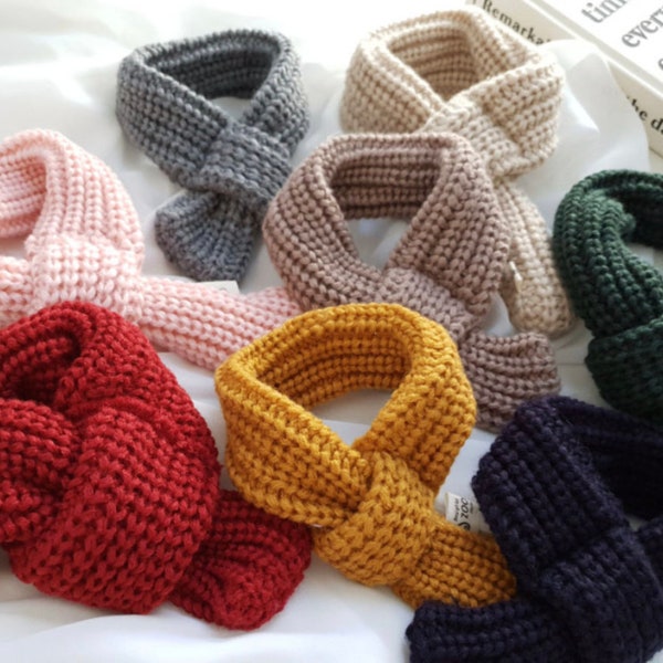 Knitted Muffler - Etsy