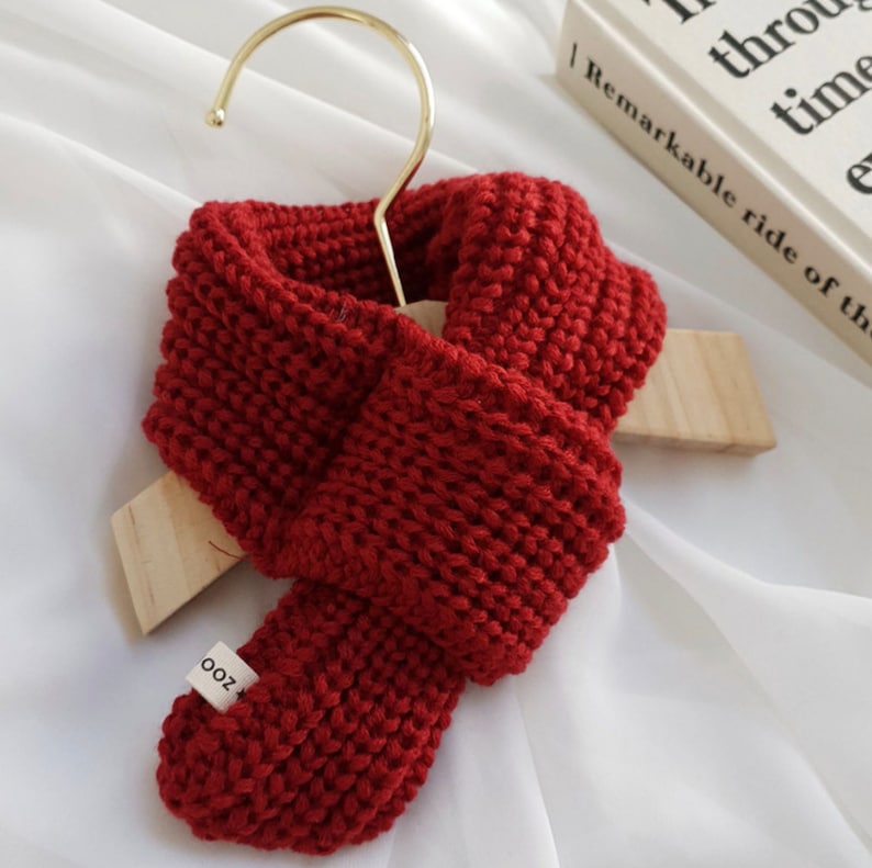 Knitted Muffler SL Dog Cape Pet Neckwear Dog Neck Warmer - Etsy