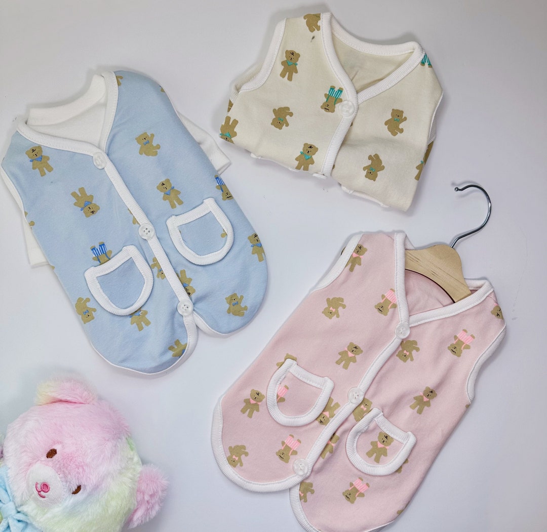 Cozy Bear Vest, S-XL, Pet Clothing, Dog-vest, Dog Jacket, Dog Fashion ...