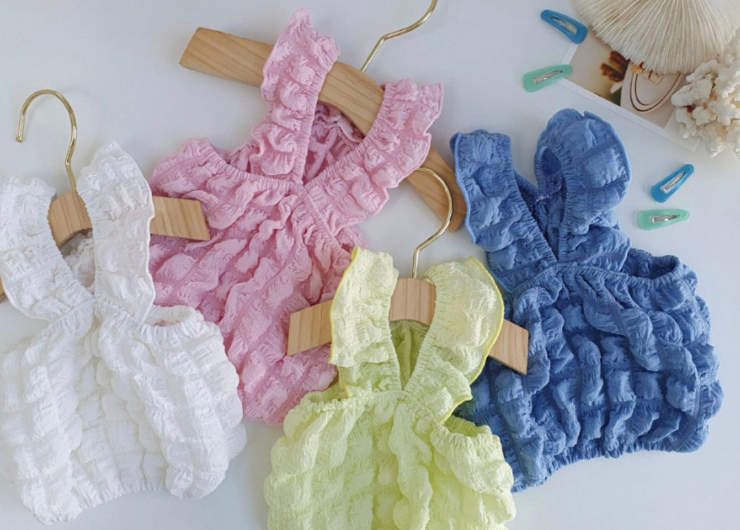 Smocked Crop Top, S-2XL, Dog Summer, Dog Swimming Wear, Pet Summer Top ...