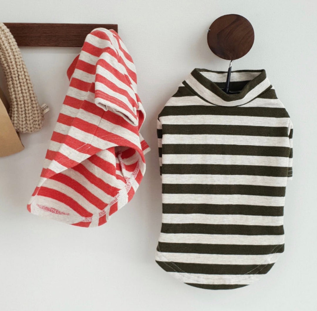 Stipe T-shirt, S-2XL, Dog Clothes, Stipe T-shirt , Pet Clothing, Dog's ...