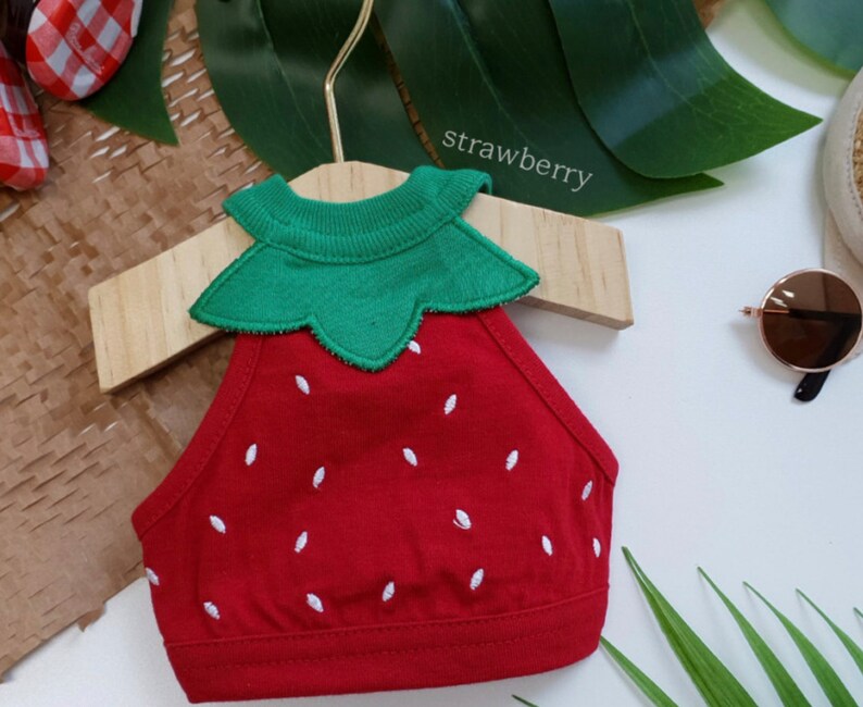 Fruits Crop Top, S-2XL, Dog-tank Top, Dog Skirt, Dog Top, Dog Clothing ...