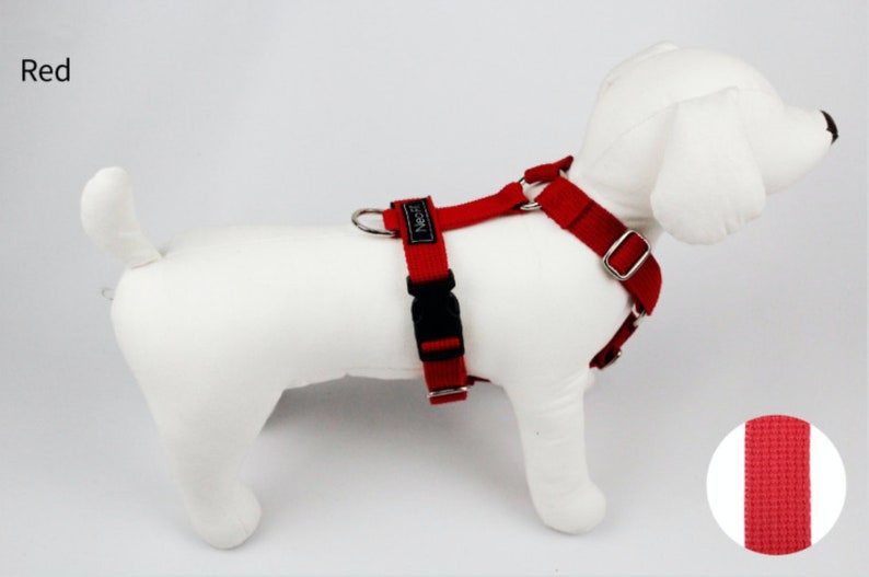 Dog Harness, H Type Harness, Dog Leash, Adjustable Dog Harness, X-small ...