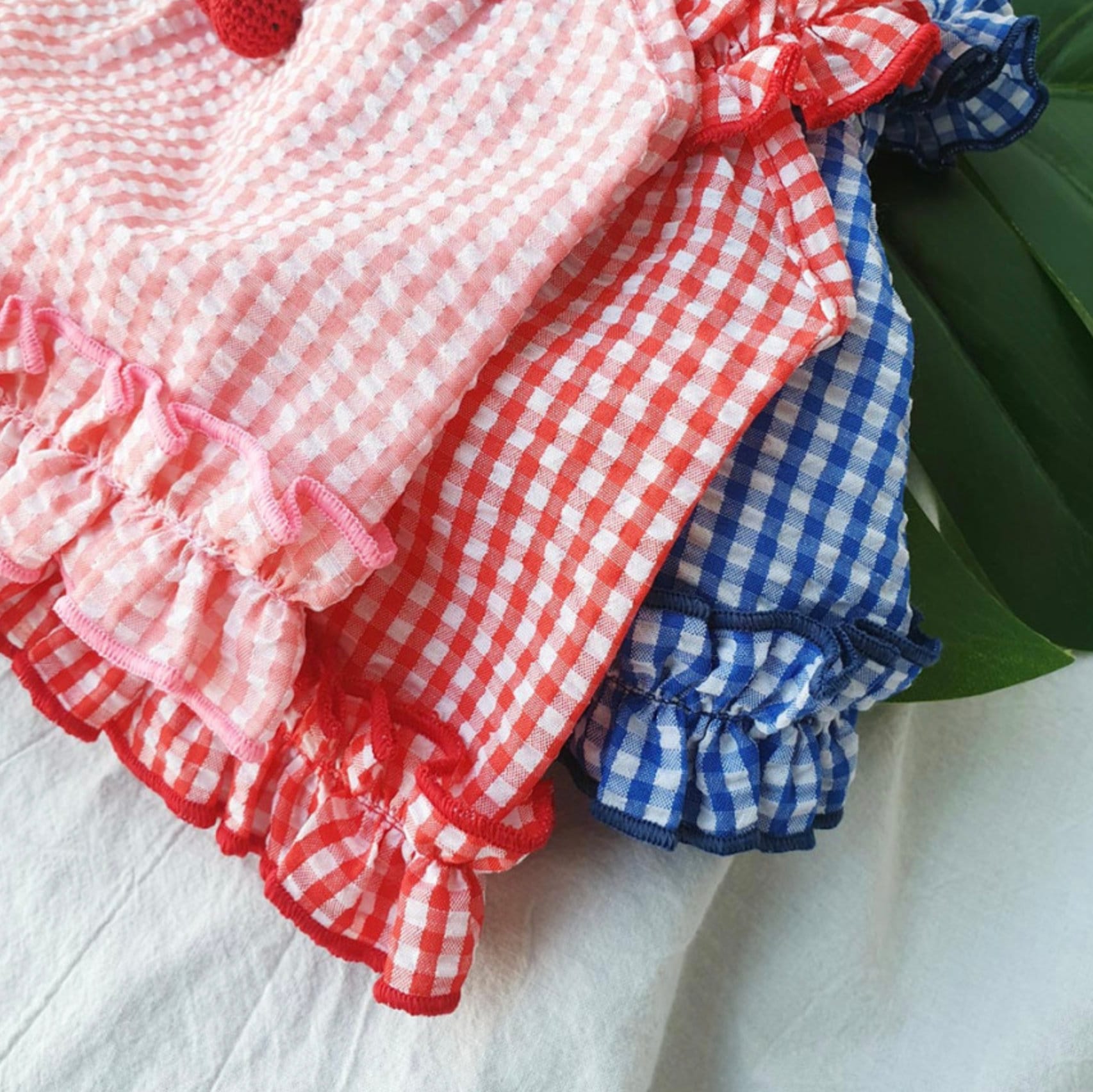 Gingham Cherry Crop Top, S-XL, Dog-tank Top, Dog Skirt, Dog Top, Dog ...