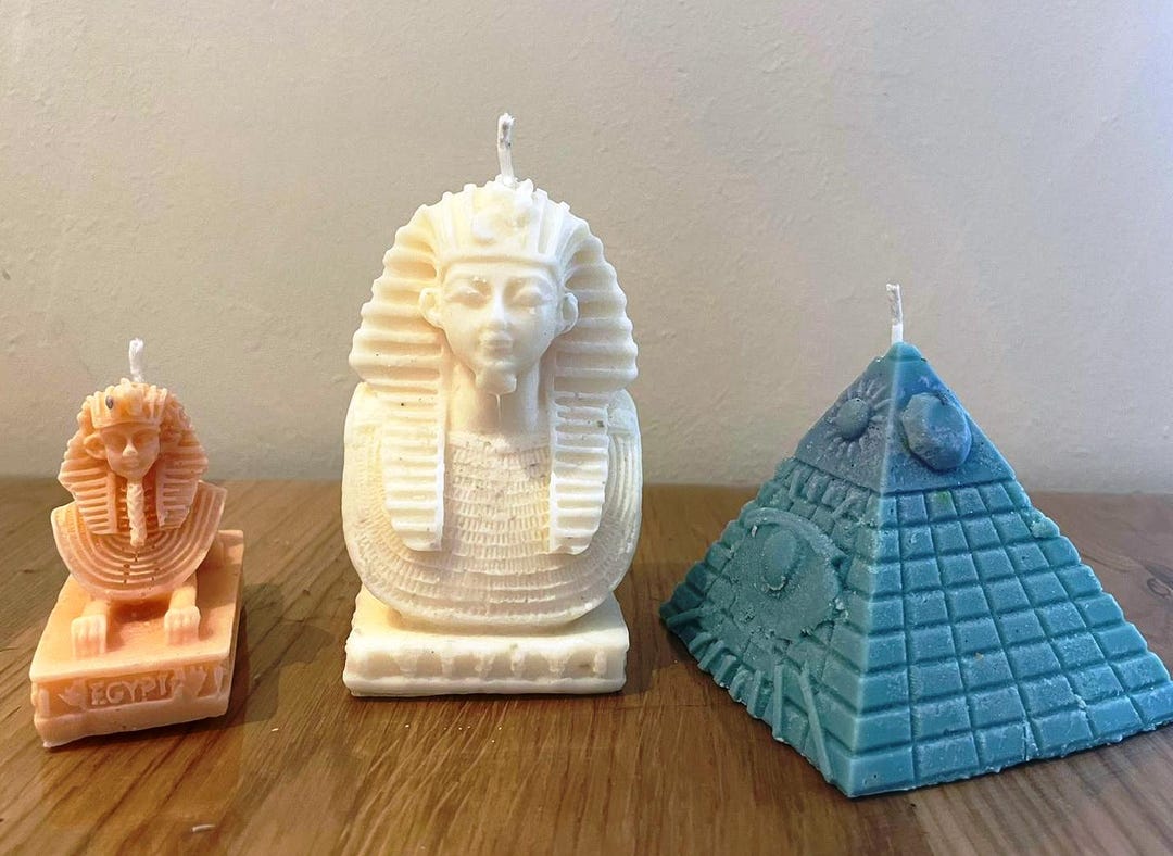Ancient Egypt Candle // EGYPTIAN CANDLE // Soya Wax Candle // Egyptian ...