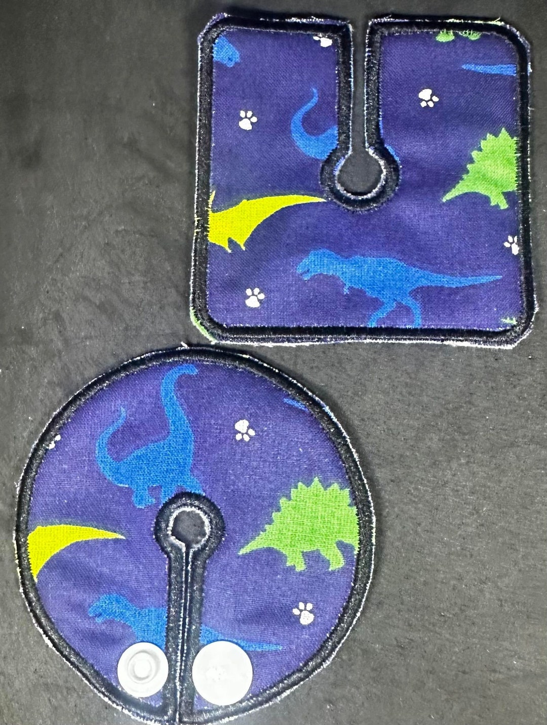 Blue Dinosaur Gtube/ Trach Pad - Etsy