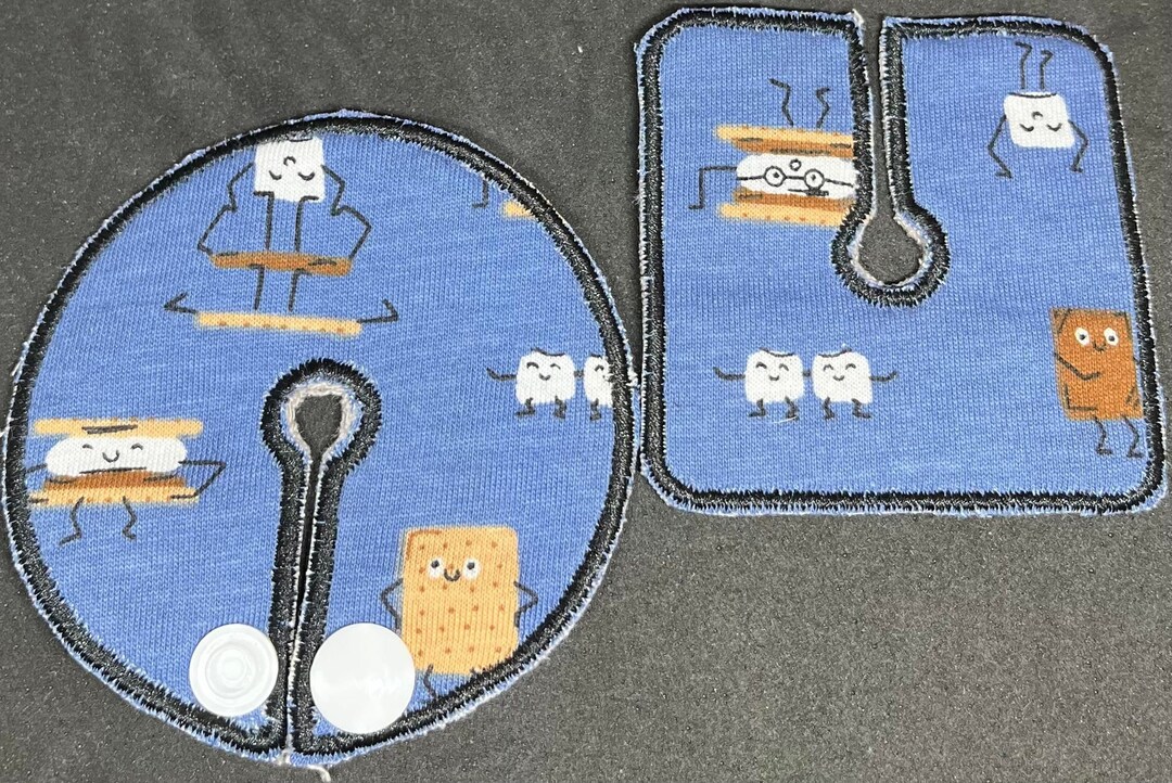 S'mores Gtube/ Trach Pad - Etsy