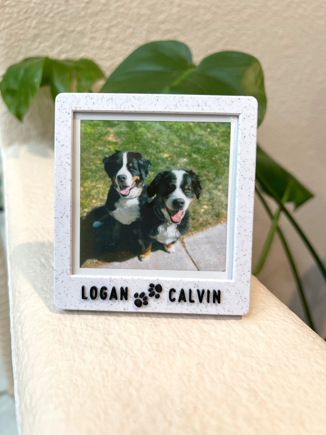 Personalizable Instax Square Picture Frame - Protective Acrylic, Built ...