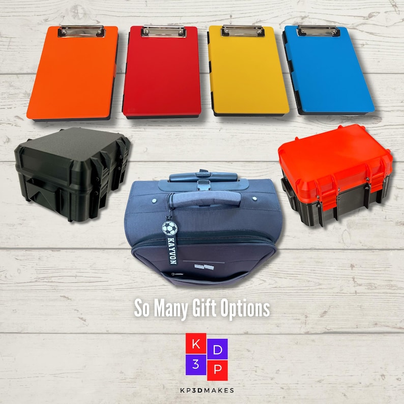 Soccer Referee's Toolbox-personalized Clipboard Organizer for Soccer Referees to Store Cards ...