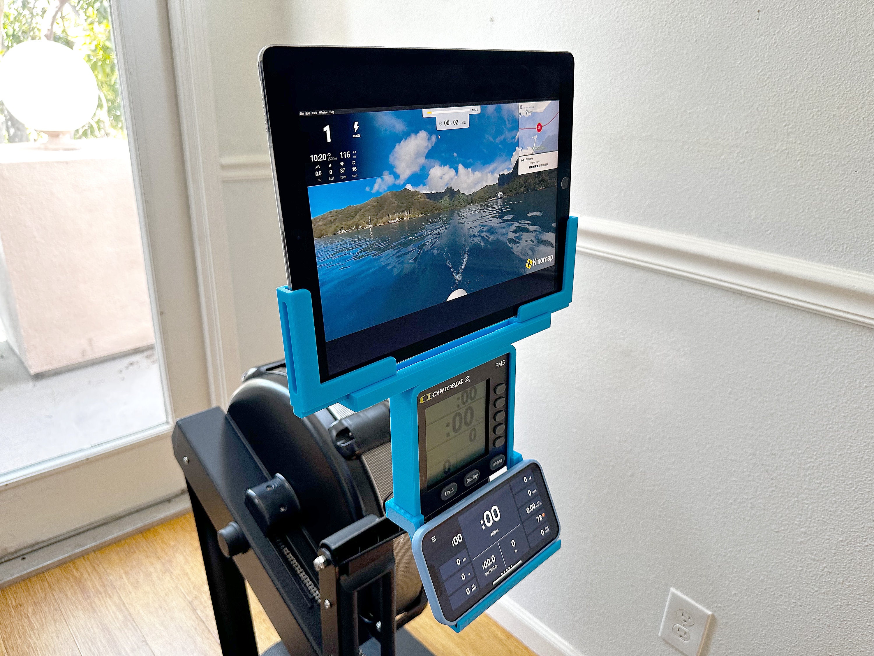 Pink PM5 Compatible-adjustable Ipad/tablet & Phone Holder Combination ...
