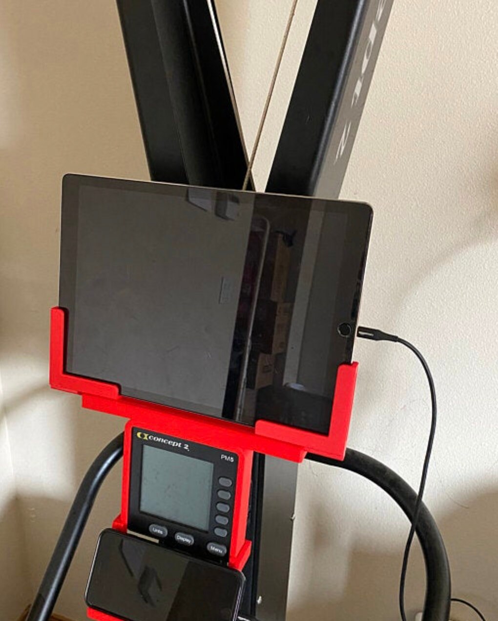 Pink PM5 Compatible-adjustable Ipad/tablet & Phone Holder Combination ...