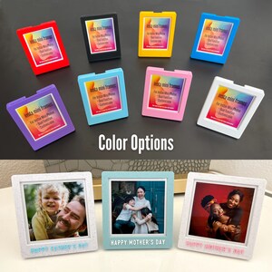 Personalized Instax Mini Picture Frame With Protective Acrylic, Built ...