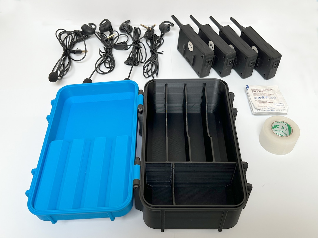 EJEAS® Referee Intercoms Storage Box (personalizable) - Referee Comms ...