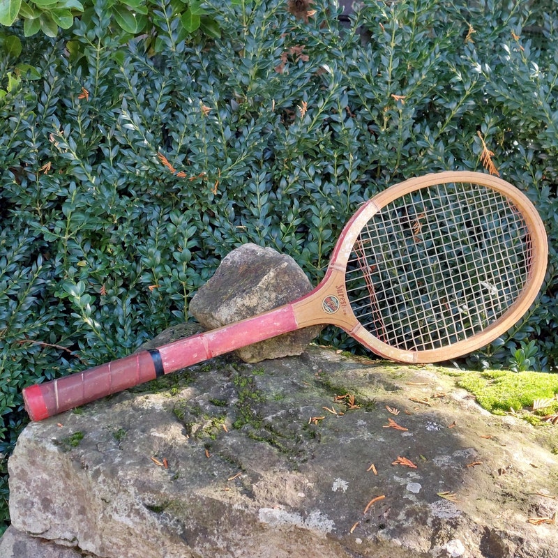 Wooden Tennis Racket - Etsy