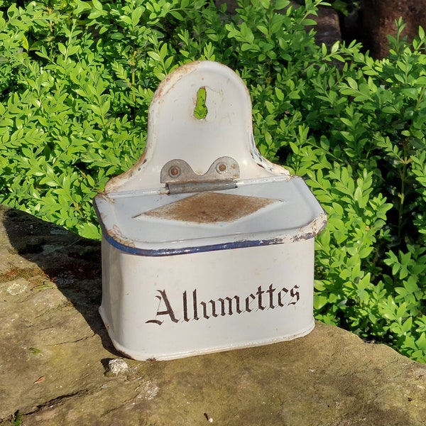 Antique Match Box - Etsy