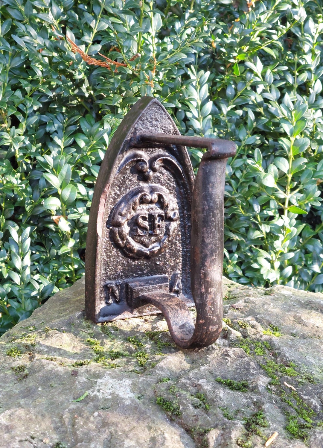 Old Iron / Brand SF, Number 4 / 19th Century / Material: Cast Iron ...