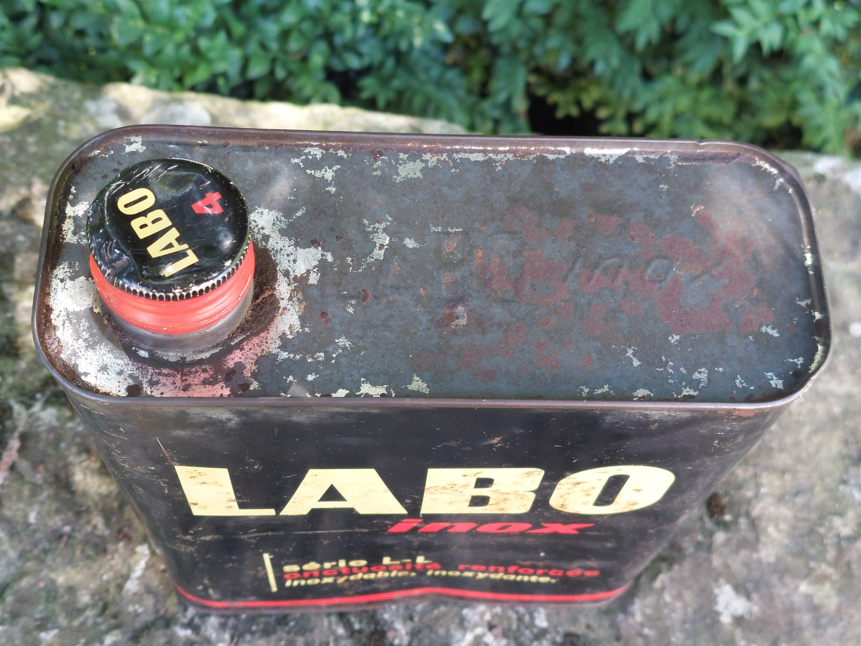 Old French Oil Can / LABO Inox / Made in France / Vintage Decoration ...