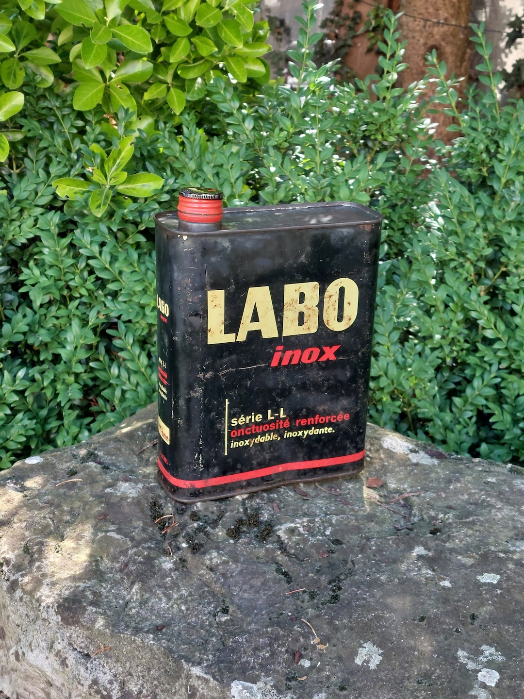 Old French Oil Can / LABO Inox / Made in France / Vintage Decoration ...
