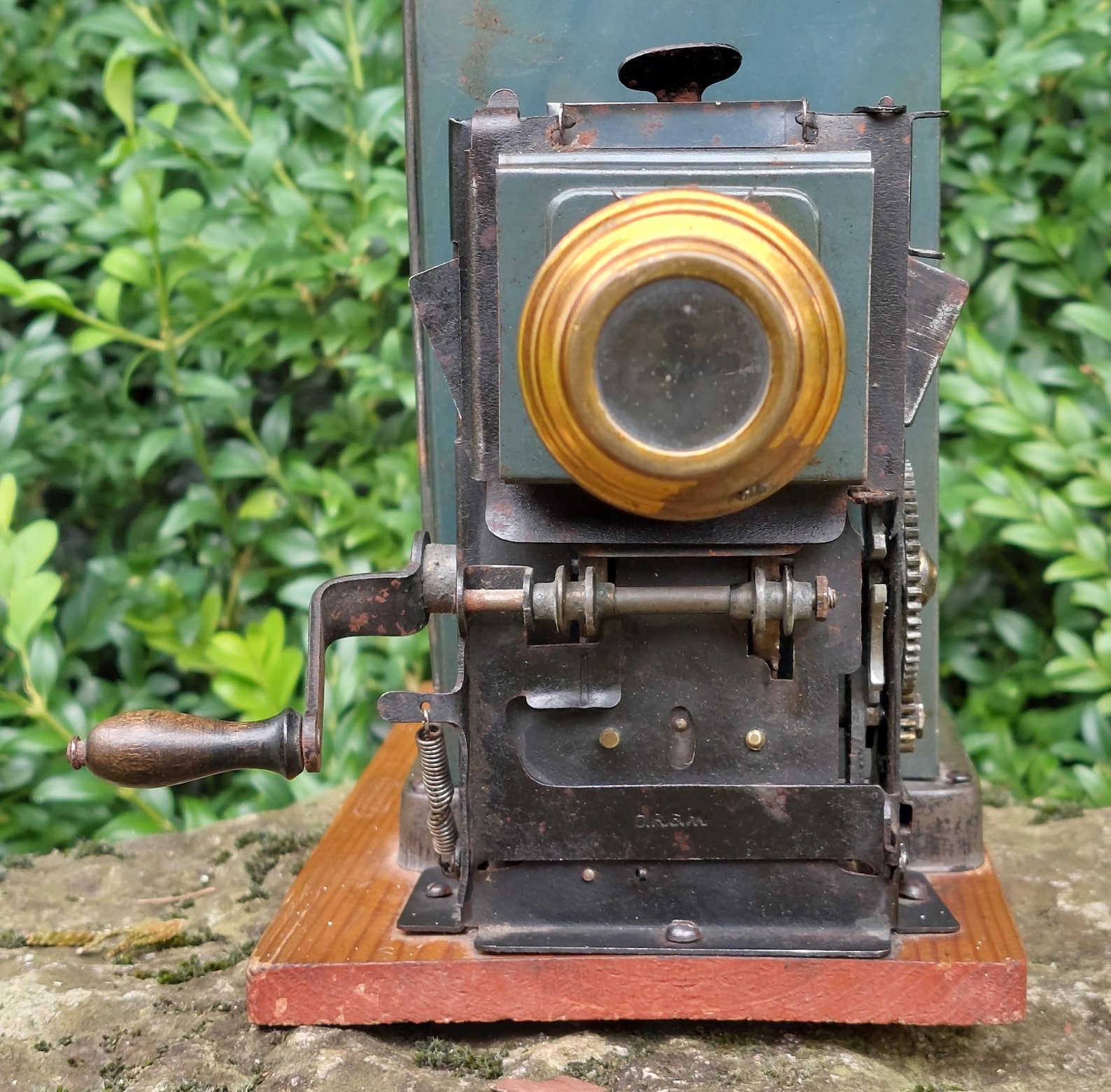 Old Magic Lantern, Projector / Early 20th Century / Georg Carette DRGM ...