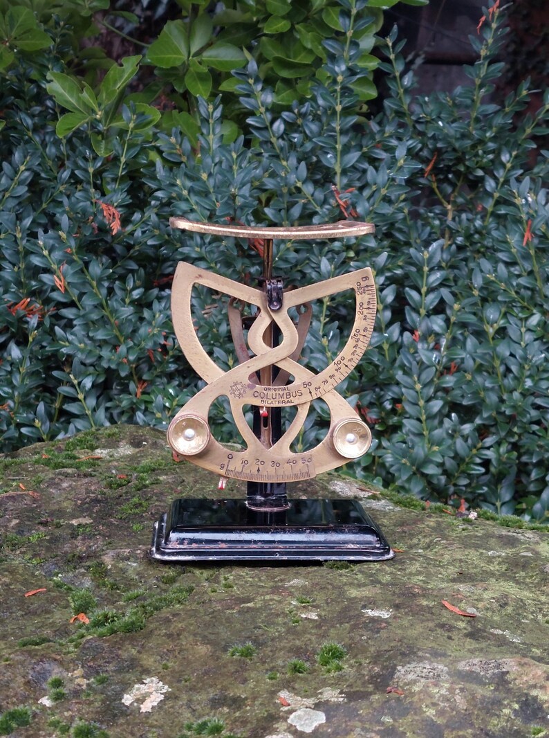 Old Scale, Letter Scale / Original COLOMBUS Bilateral / 2 Reading ...