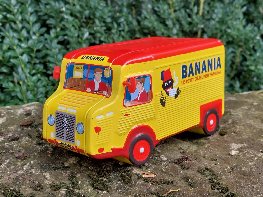 Metal BANANIA Advertising Car / Piggy Bank / Vintage Decoration ...