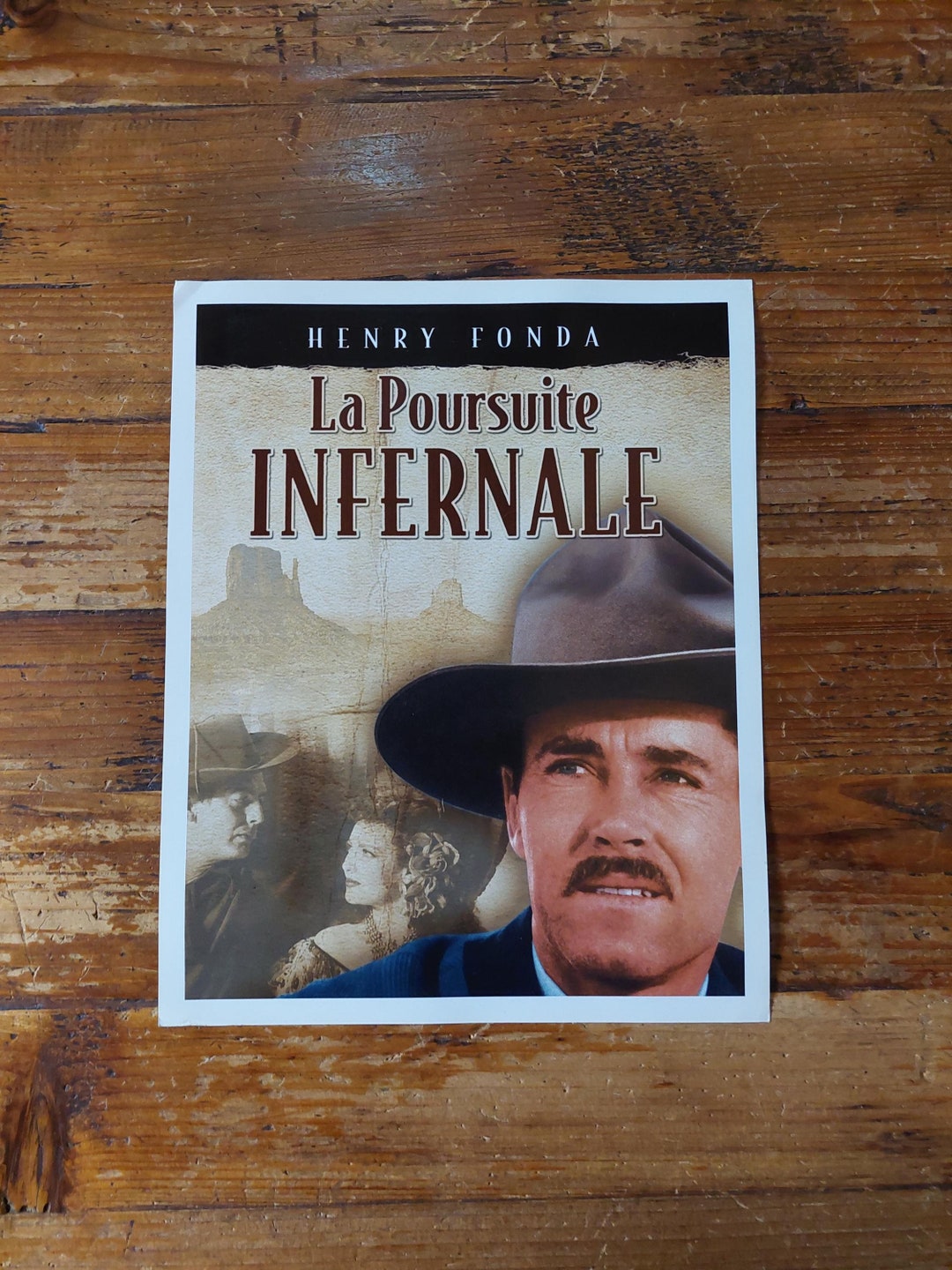 Poster the Infernal Pursuit / Henry Fonda / Western Movie Poster / Size ...