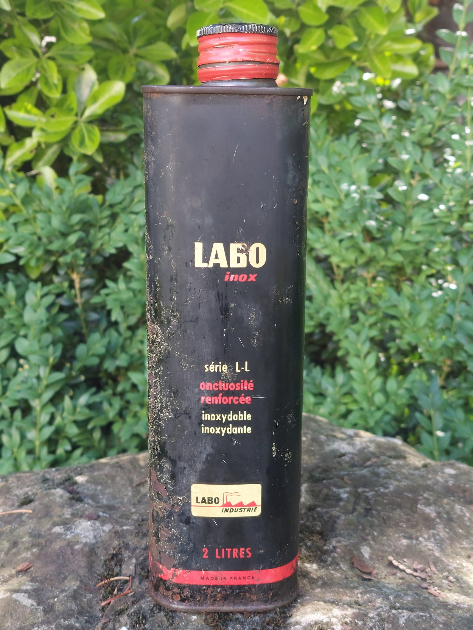 Old French Oil Can / LABO Inox / Made in France / Vintage Decoration ...