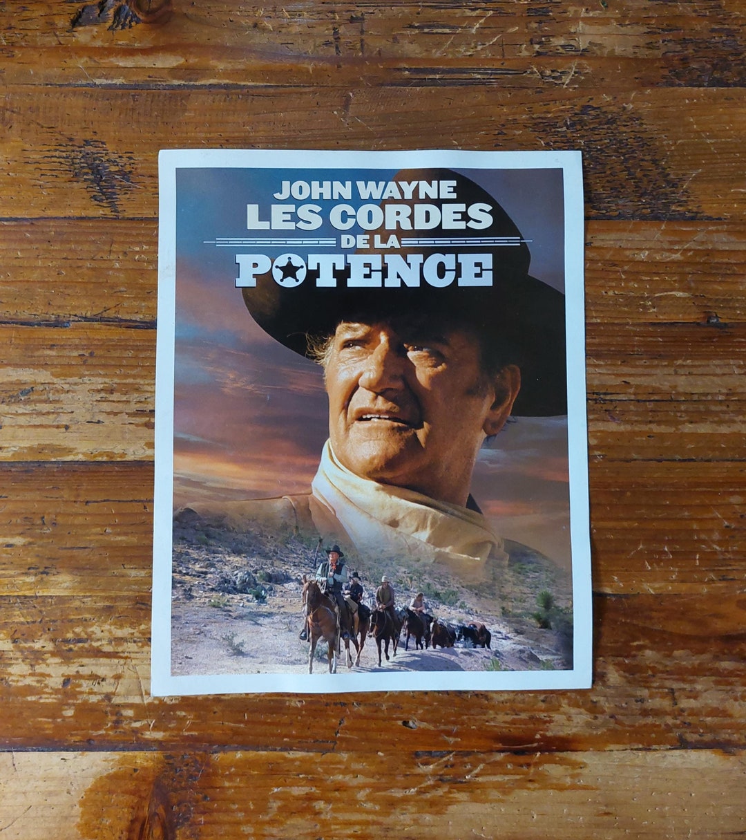 Poster the Ropes of the Gallows / John Wayne / Western Movie Poster ...