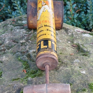 Old Steel Sprayer With Wooden Handle / Brand: FLIT, Registered ...