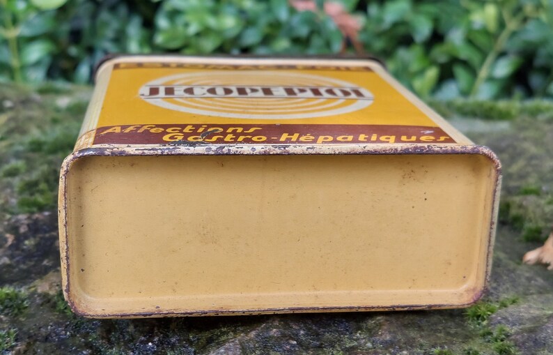Old Metal Box /JECOPEPTOL, Gastrohepatic Disorders, ATHENA Clichy ...