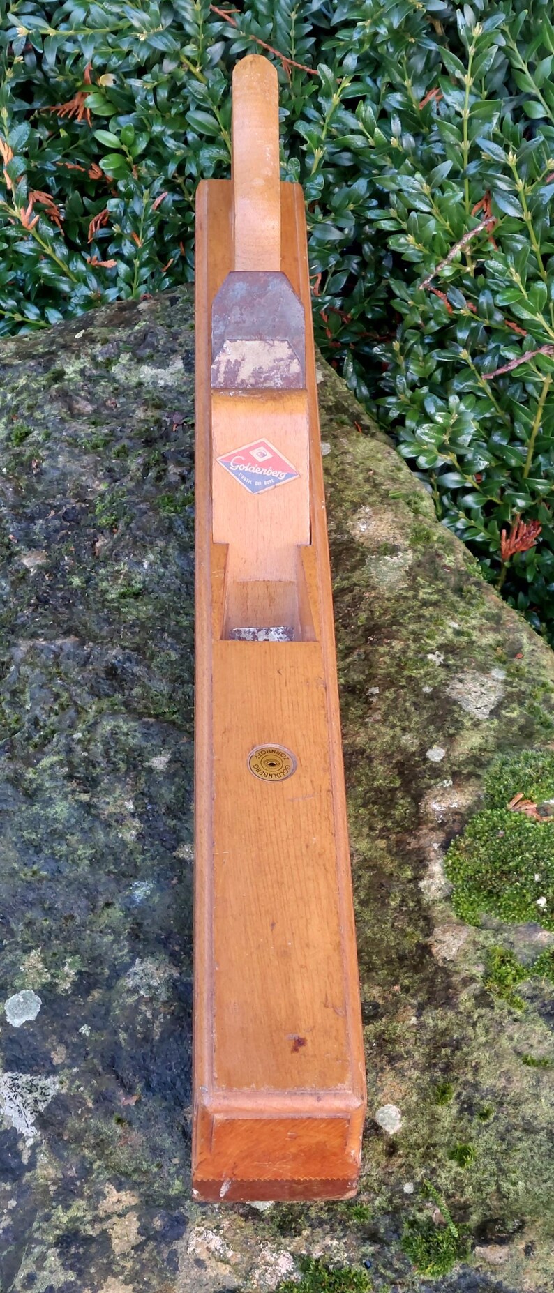 Old Wooden Manual PLANE / GOLDENBERG Brand Number 42 / Length: 57 Cm ...